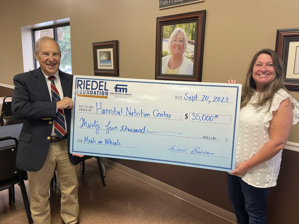 Riedel Foundation Awards $35,000 Matching Grant to Feed Hannibal Senior ...