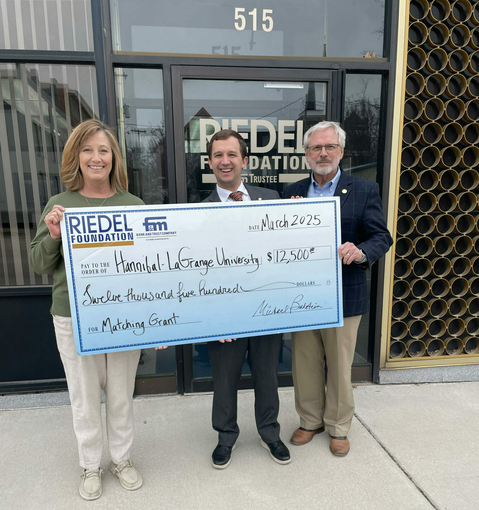 Riedel Foundation Awards $12,500 Matching Grant for Technology Upgrades ...