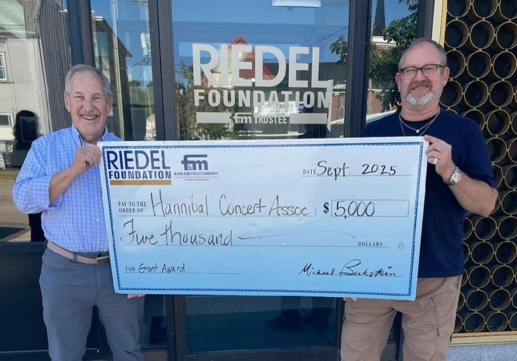 Riedel Foundation Awards $5,000 Grant to Support Hannibal Concert ...